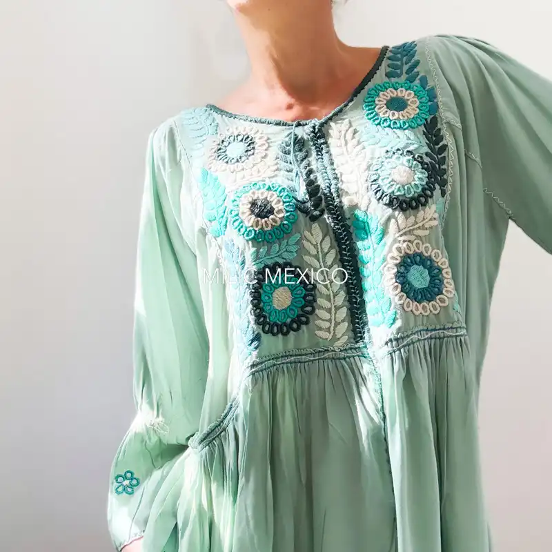 Blusa Ángela verde menta – G – MILIC